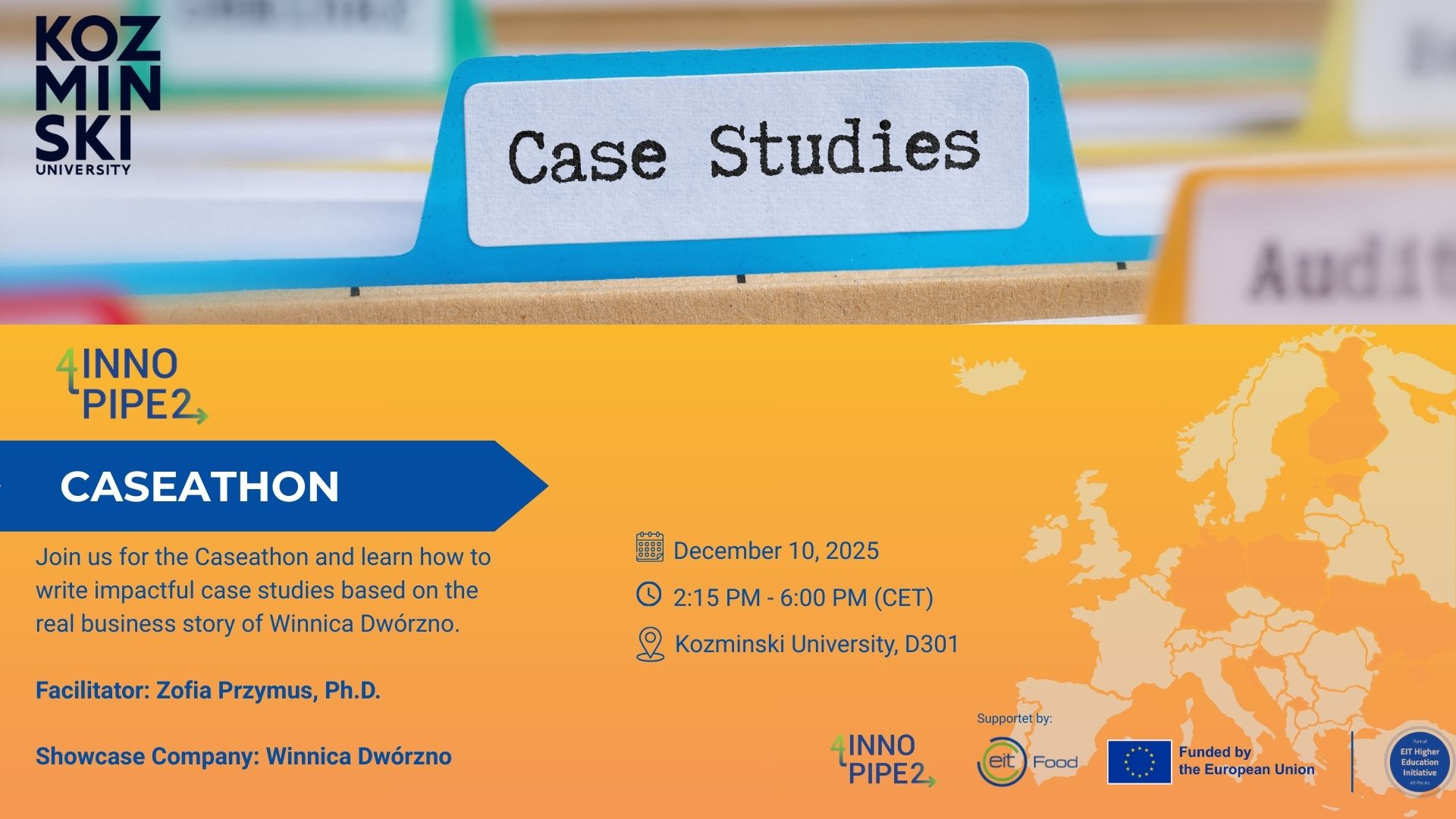 Caseathon at Kozminski University